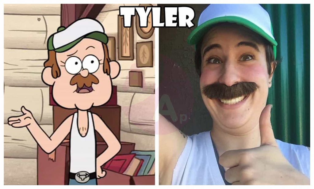 Gravity Falls In Real Life Characters Page 3 Before And After