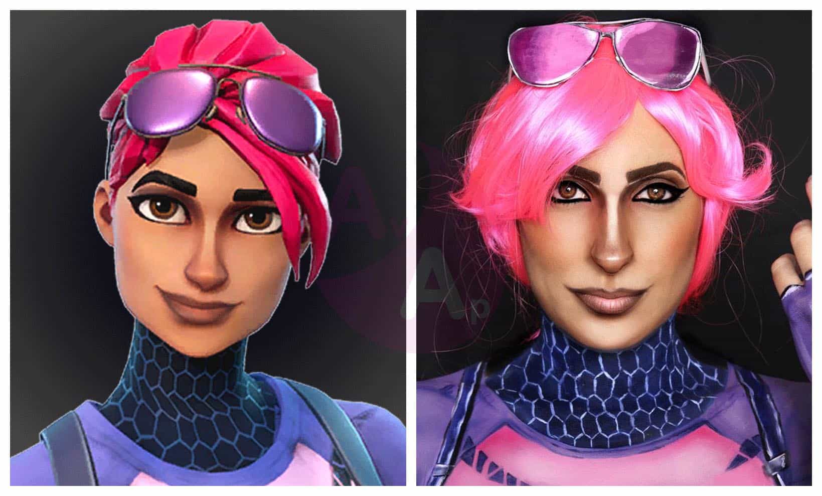 Fortnite En La Vida Real 2018 Fortnite Videojuego Antes Y Después